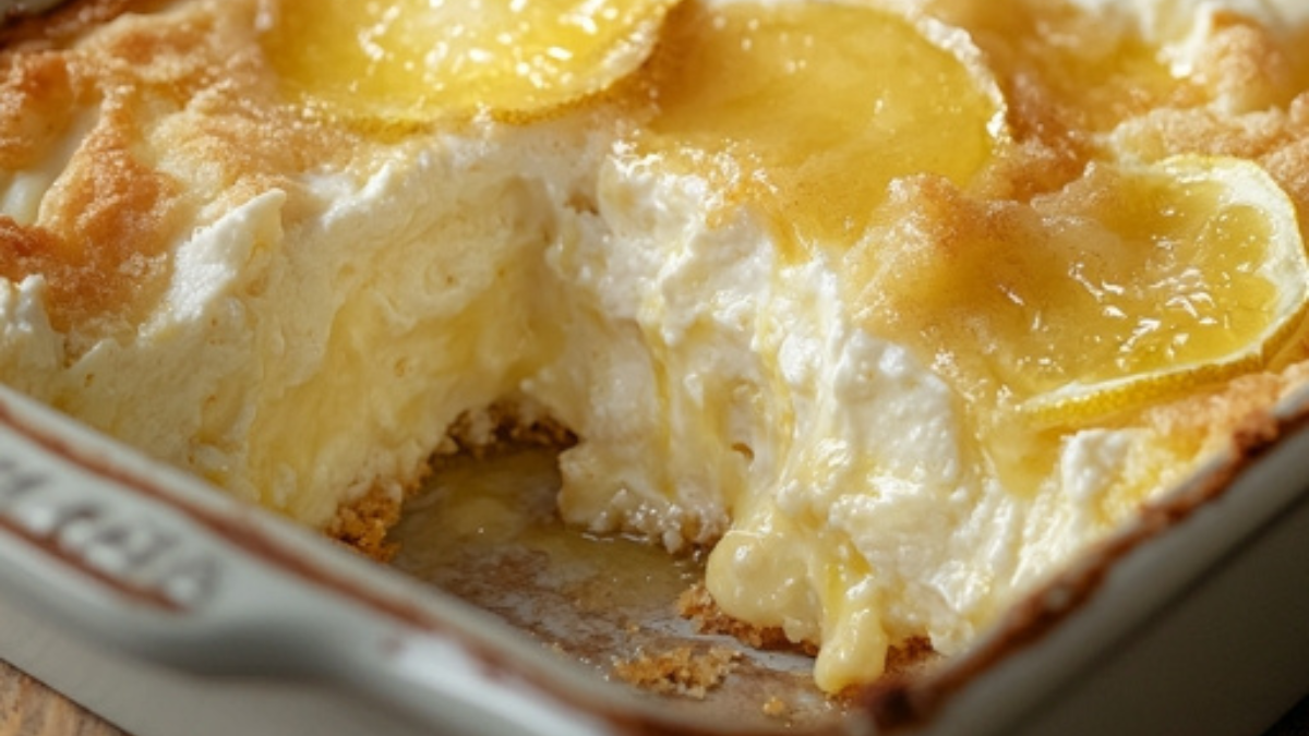 Make the Perfect Creamy Lemon Layer Bake With Just 4 Ingredients and Under 1 Hour