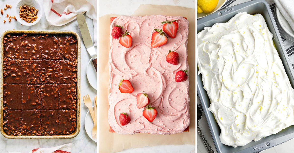 12 Cakes You Bake and 12 You Chill—All Crowd-Pleasers in One Easy 9x13 Pan