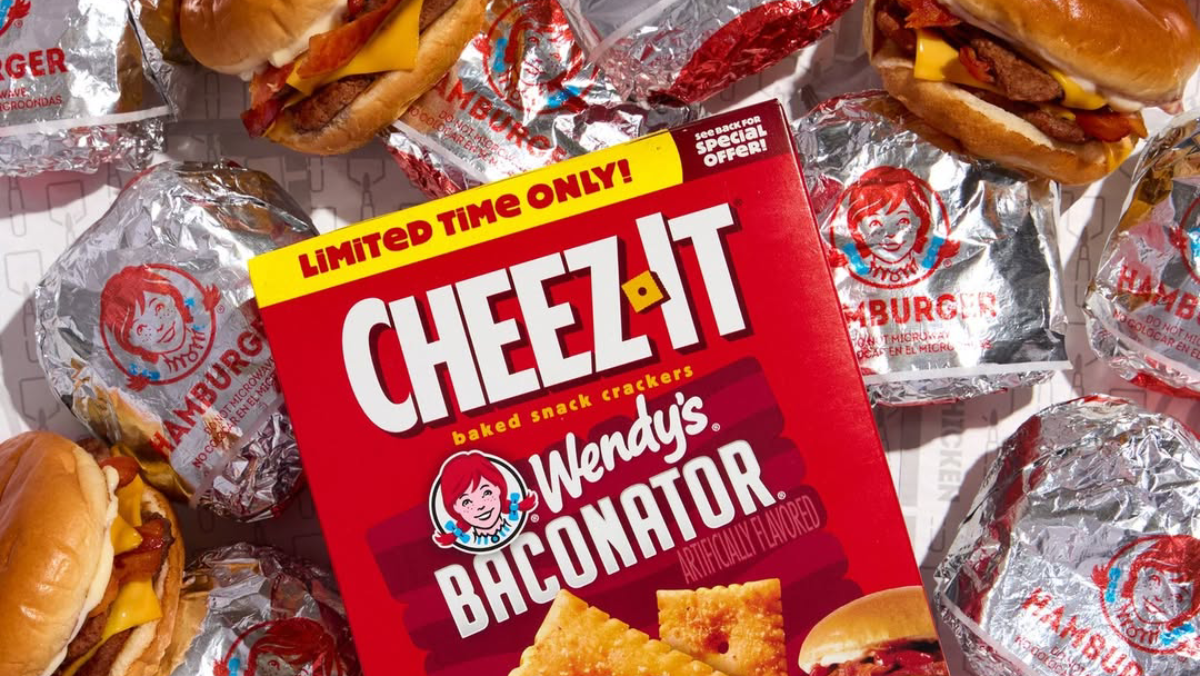 Say Cheese: Wendy’s Turns Its Famous Burger Into a Cheez-It Creation ...