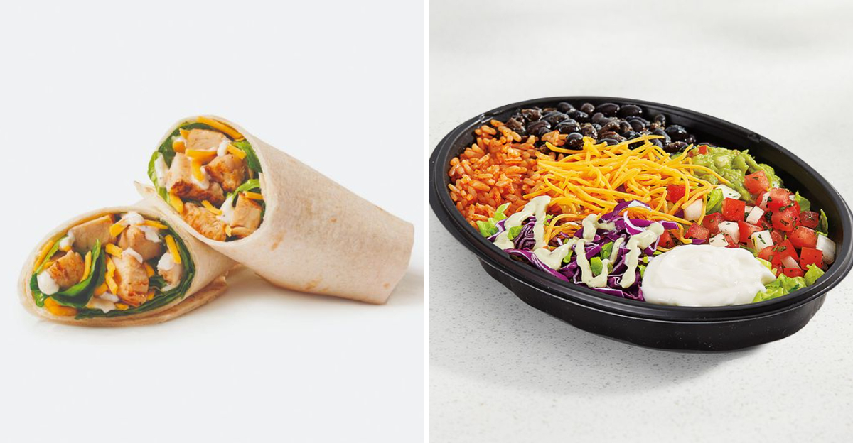 6 Fast-Food Wraps for Lighter Lunches and 6 Bowls You'll Actually Enjoy